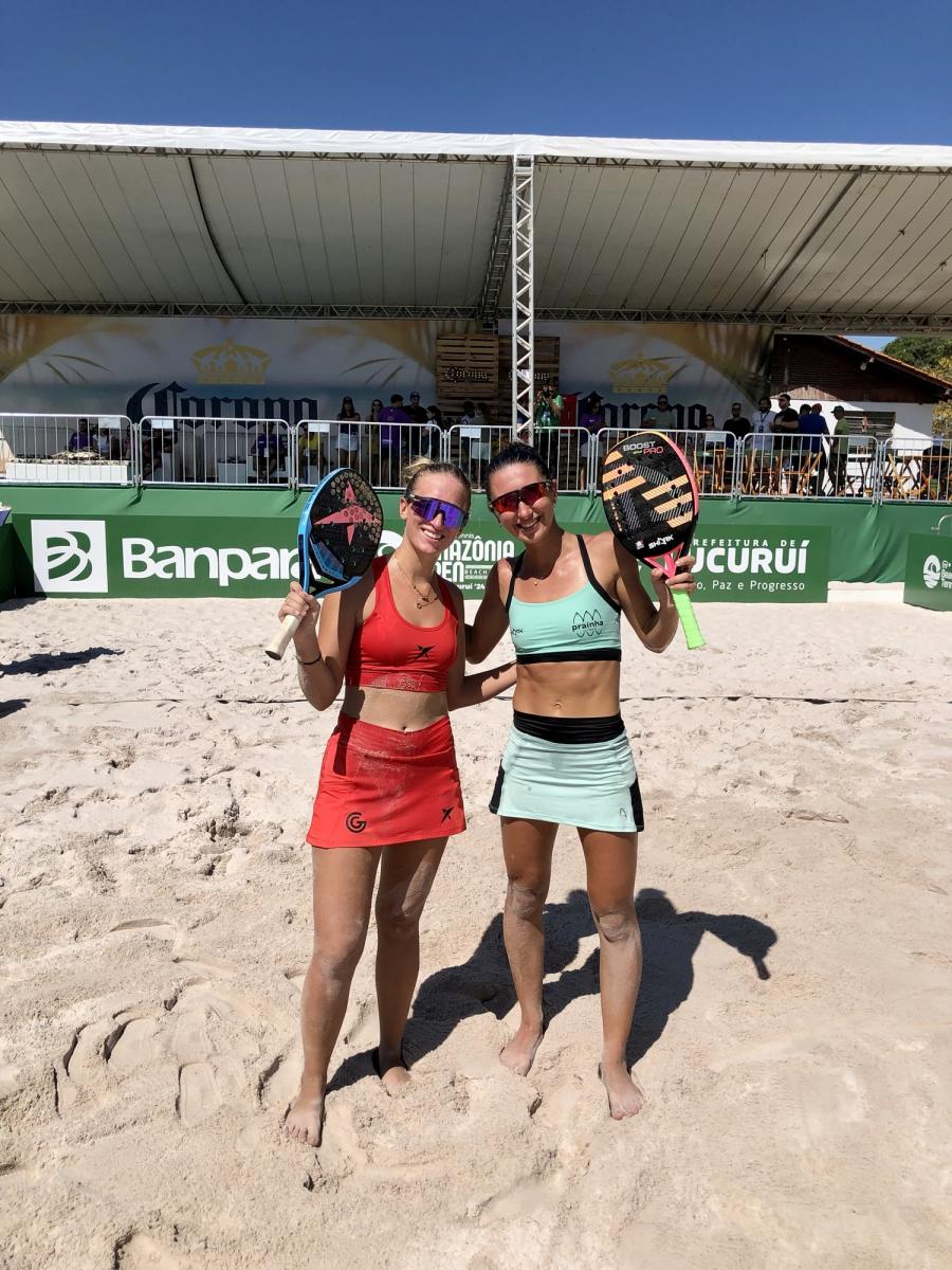 Sofia Cimatti e Greta Giusti brilham na primeira rodada do BT 400 do Amazônia Open